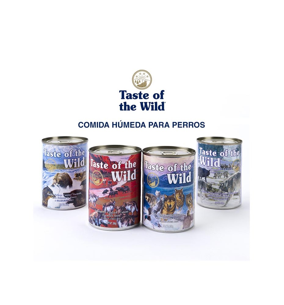 Taste Of The Wild Sierra Mountain Cordero lata para perros